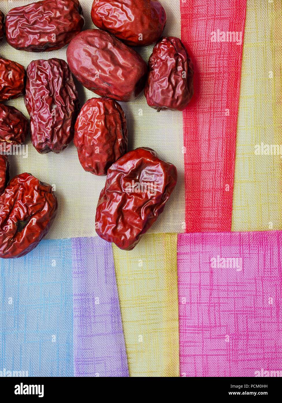 Korean food Dried jujube Stock Photo - Alamy
