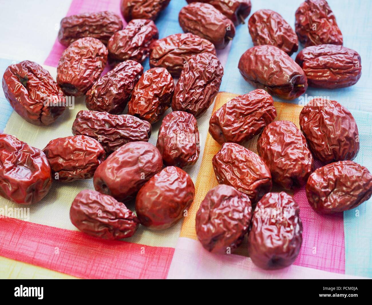 Korean food Dried jujube Stock Photo - Alamy