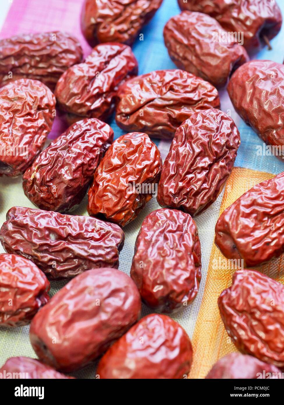 Korean food Dried jujube Stock Photo - Alamy