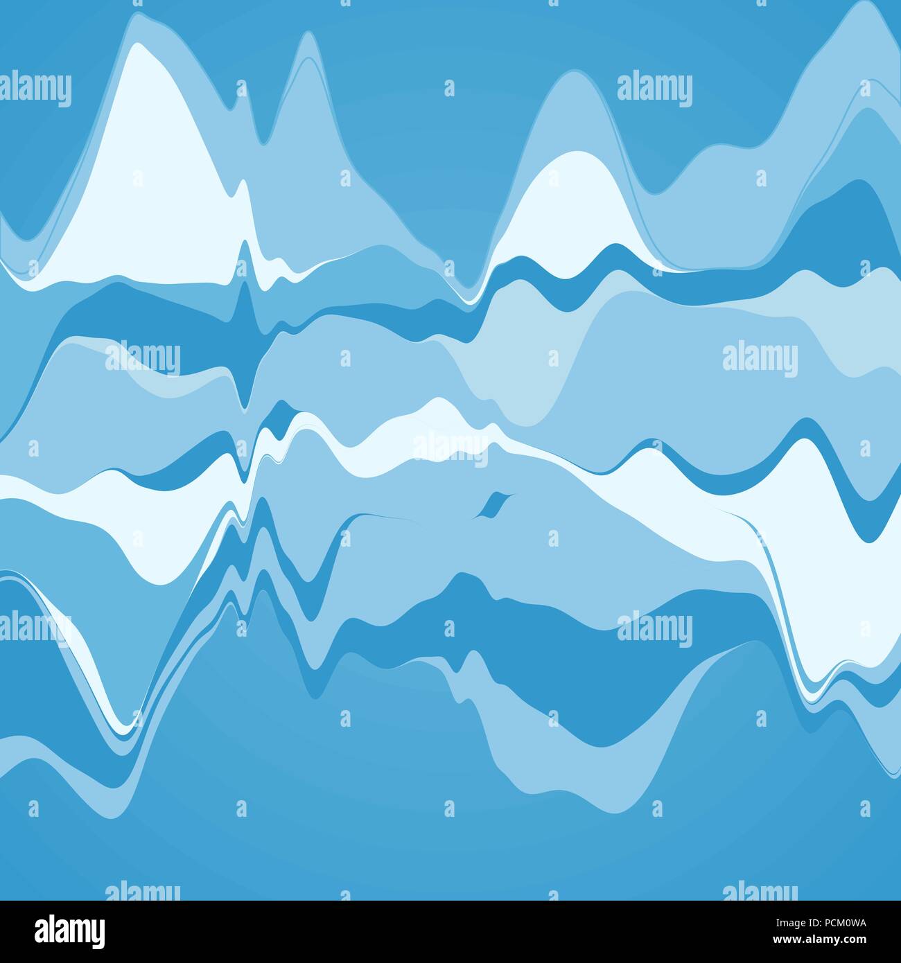 Big data visualization. Streamgraph. Futuristic infographic. Inf Stock ...