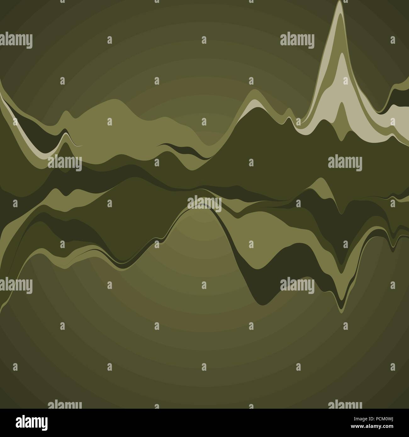 Big data visualization. Streamgraph. Futuristic infographic. Inf Stock ...