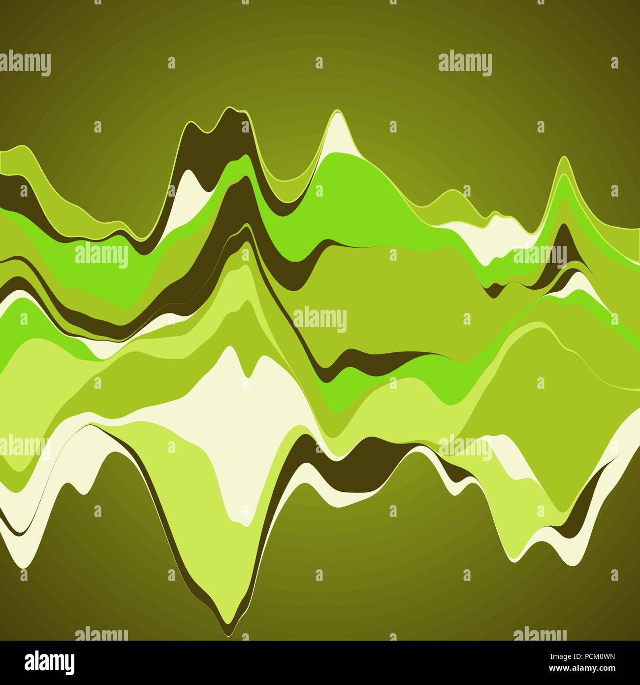 Big data visualization. Streamgraph. Futuristic infographic. Inf Stock ...