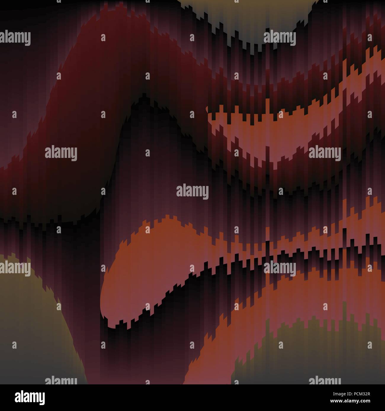 Signal distortion Stock Vector Images - Alamy