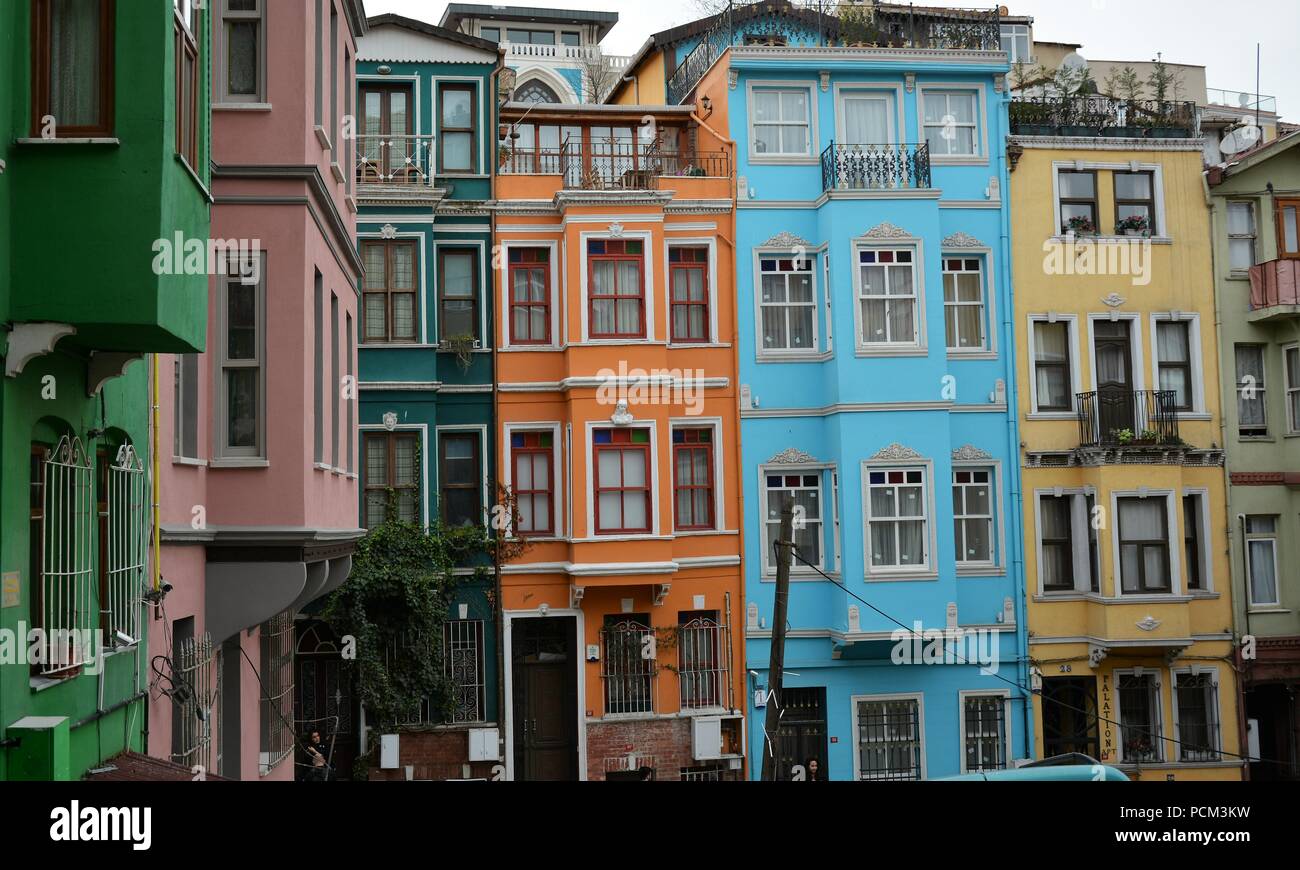 Balat And Istanbul Houses High Resolution Stock Photography and Images ...
