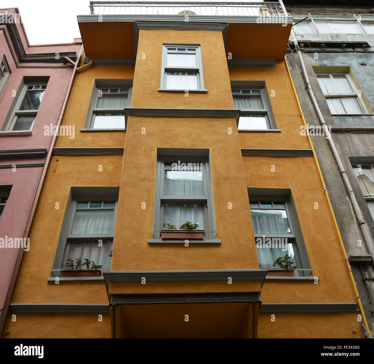 Colorful houses of Balat Stock Photo - Alamy