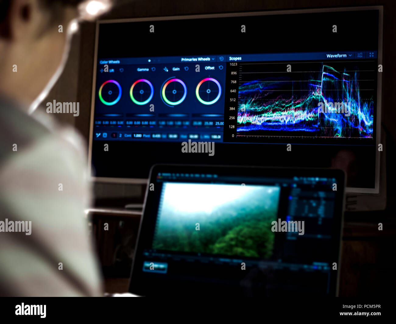 Digital color grading hi-res stock photography and images - Alamy