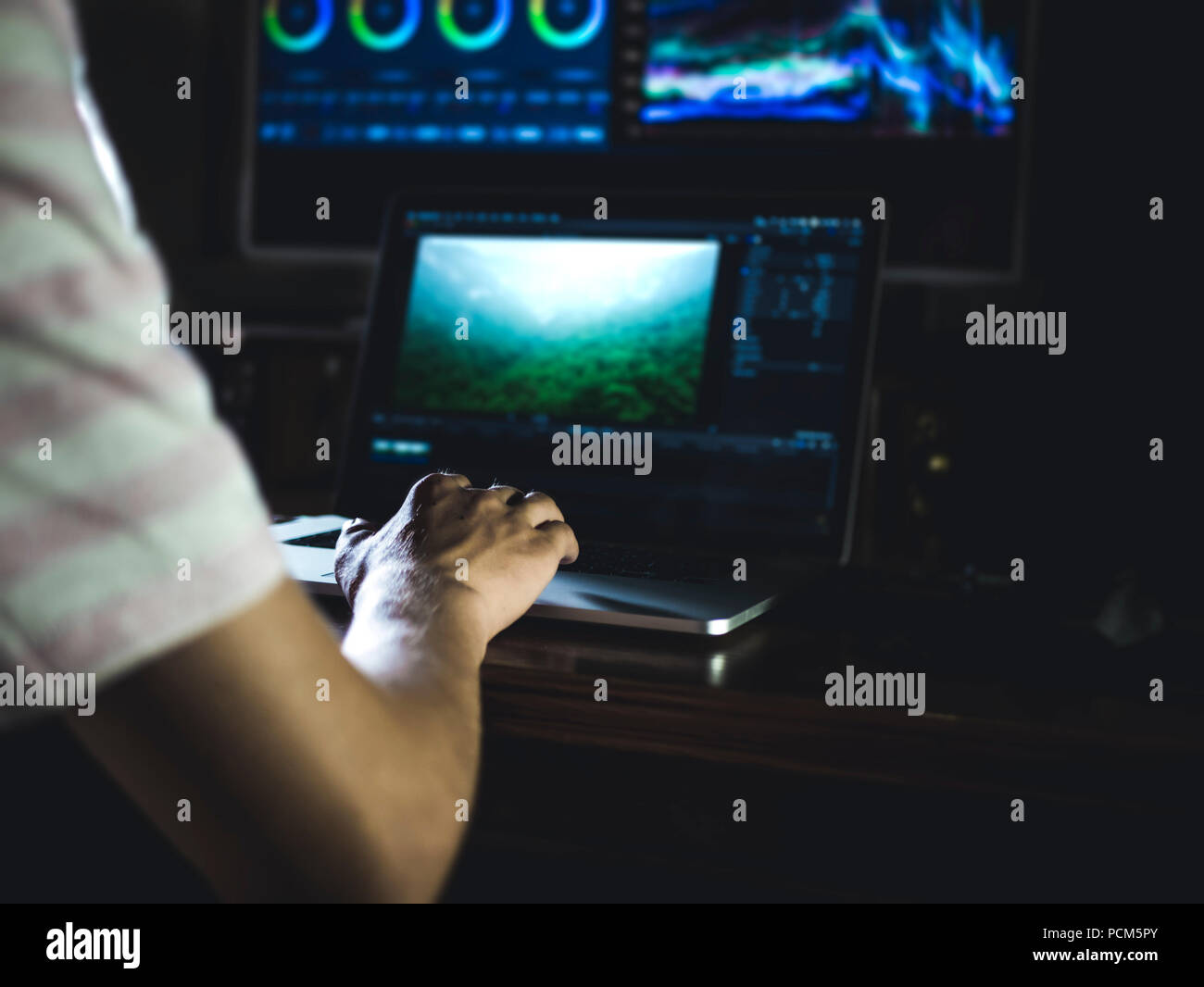 Digital color grading hi-res stock photography and images - Alamy
