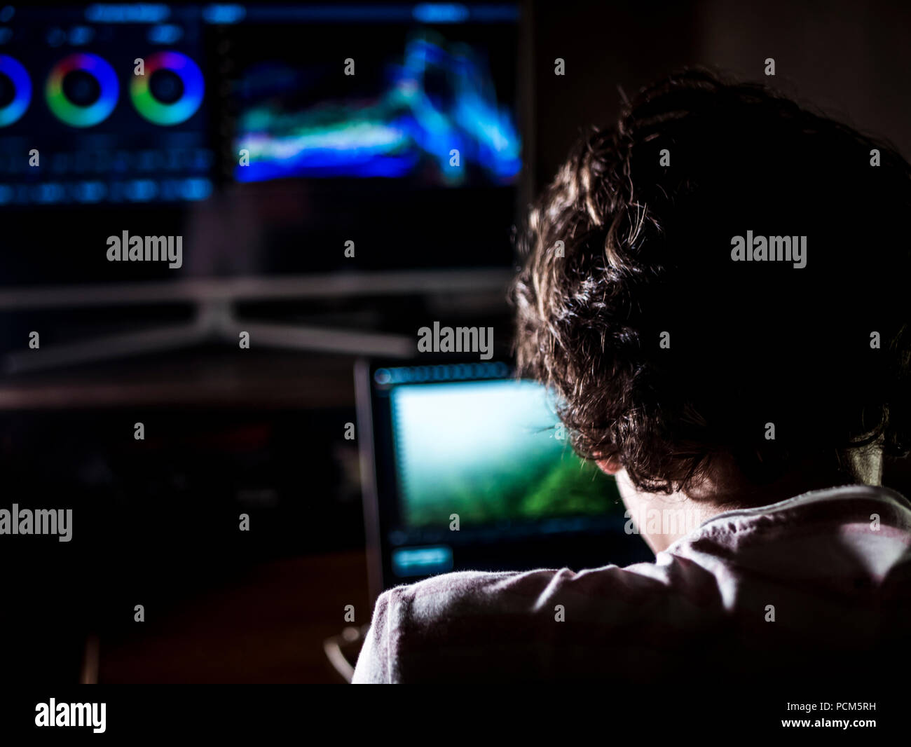 Professional color grading hi-res stock photography and images - Alamy