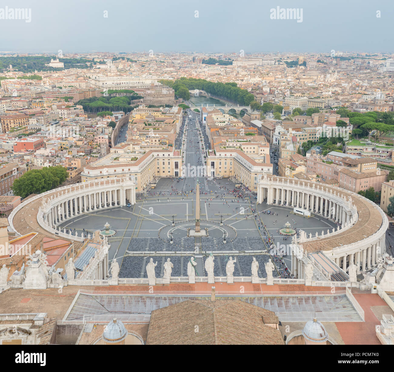 Vatican from above hi-res stock photography and images - Alamy