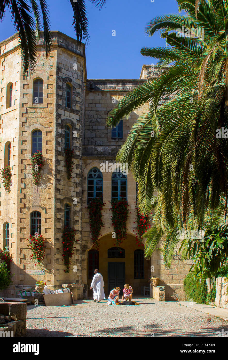 The Abu Ghosh's Benedictine Church of the Resurrection located at what ...