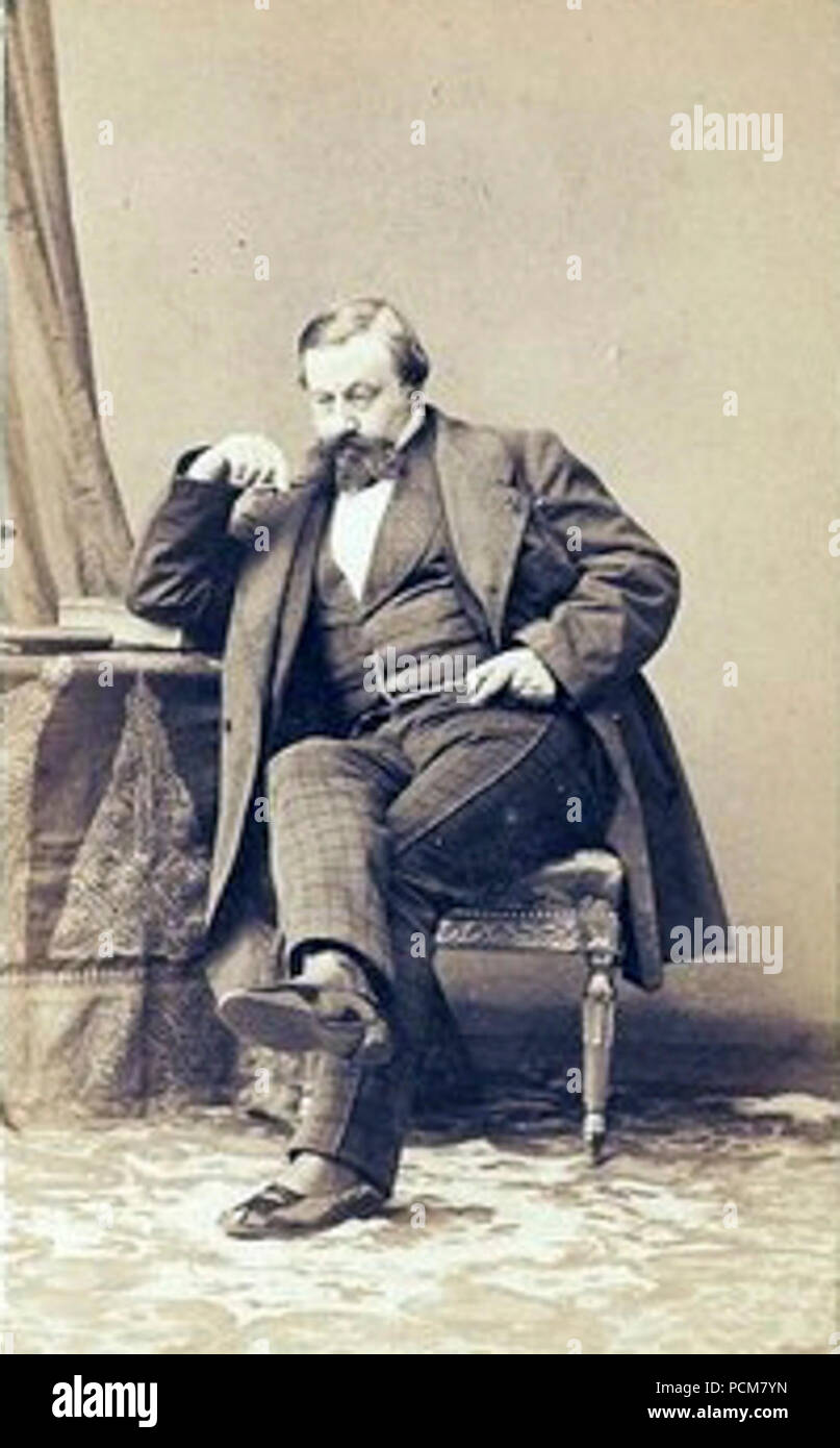 Albéric Second by Disdéri Stock Photo - Alamy