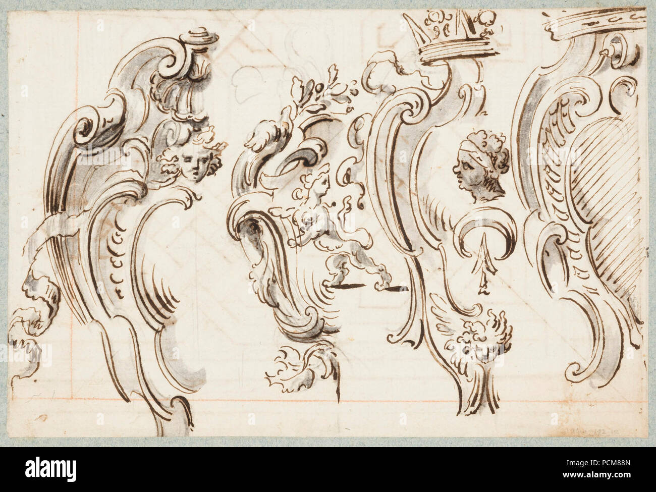 Four escutcheons hi-res stock photography and images - Alamy