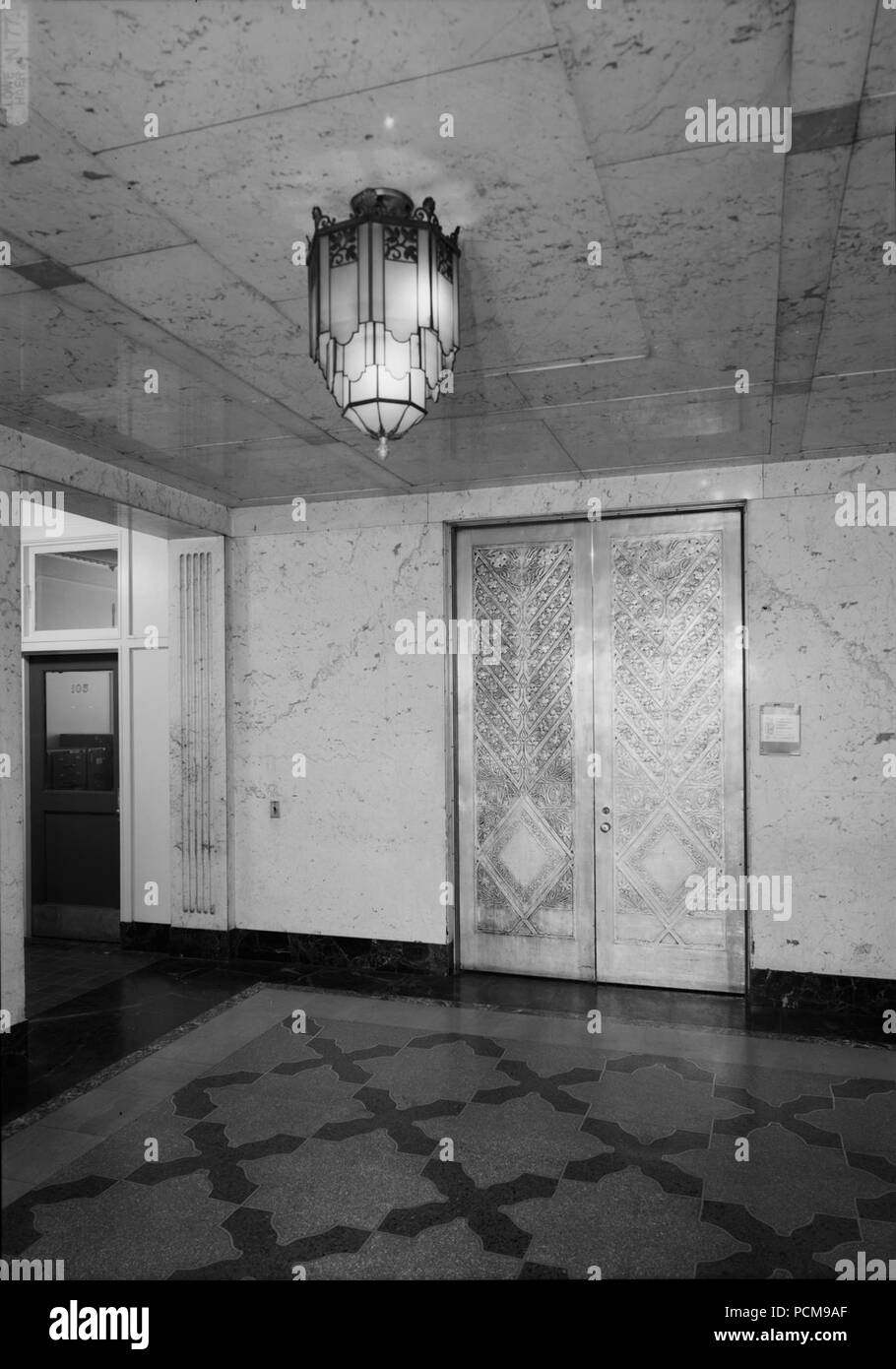 Alcoa Research Laboratory entrance interior view (New Kensington PA ...