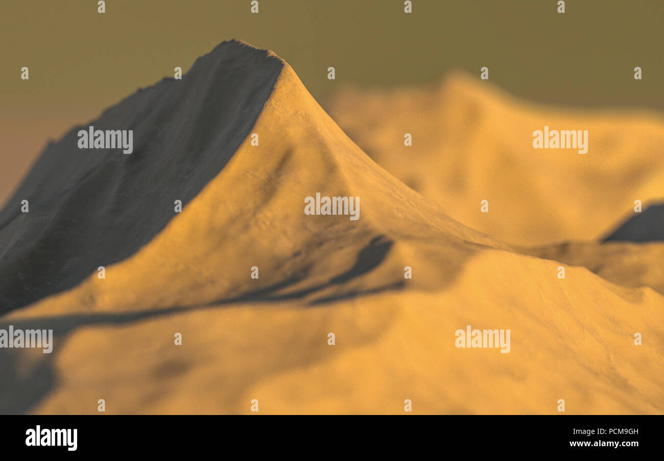Low poly landscape night mountain hi-res stock photography and images ...