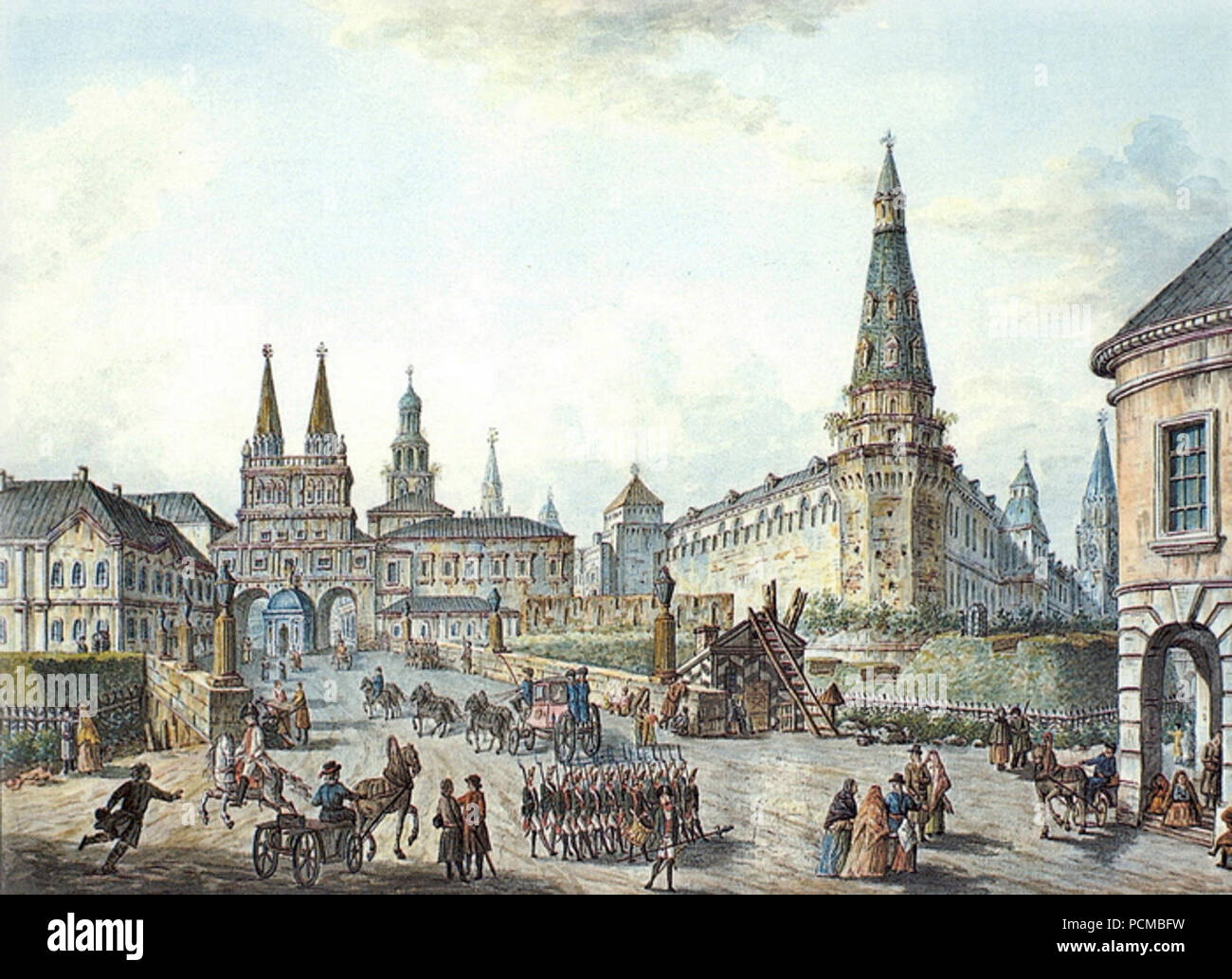 Voskresenskiye vorota hi-res stock photography and images - Alamy