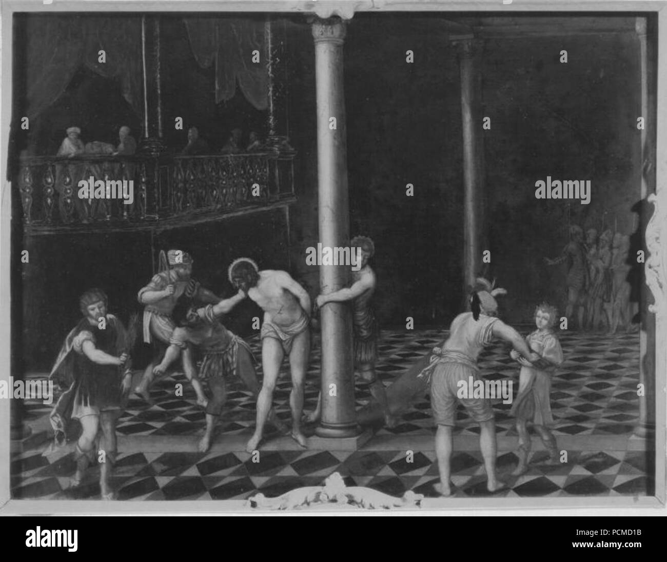 Alessandro Turchi (gen. L'Orbetto) - Geißelung Christi - 4691 Stock ...