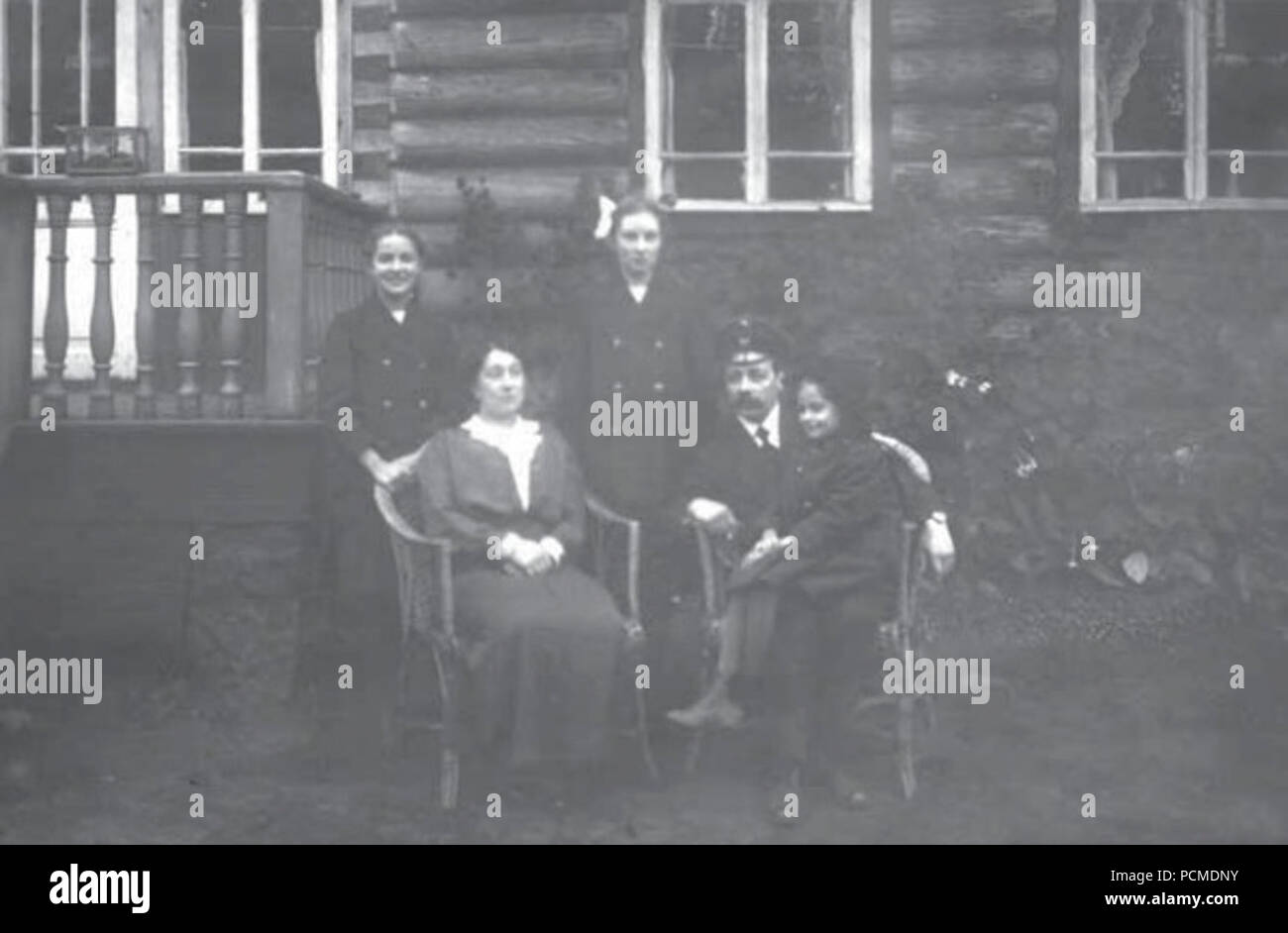 Alexander Alexandrovich Maximov with Family Stock Photo - Alamy