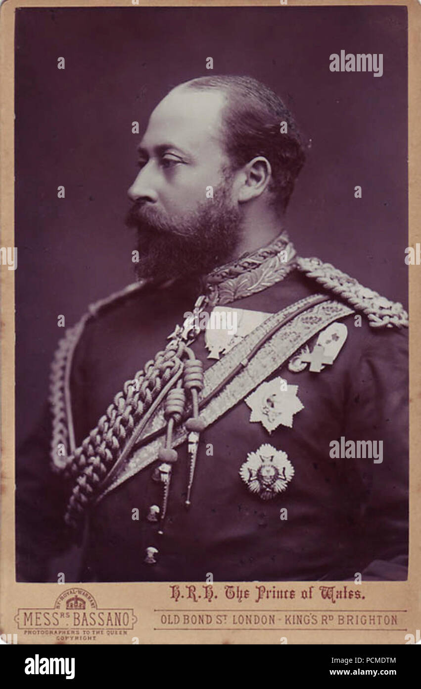 Alexander Bassano (1829-1913) - Edward, Prince of Wales, later King ...