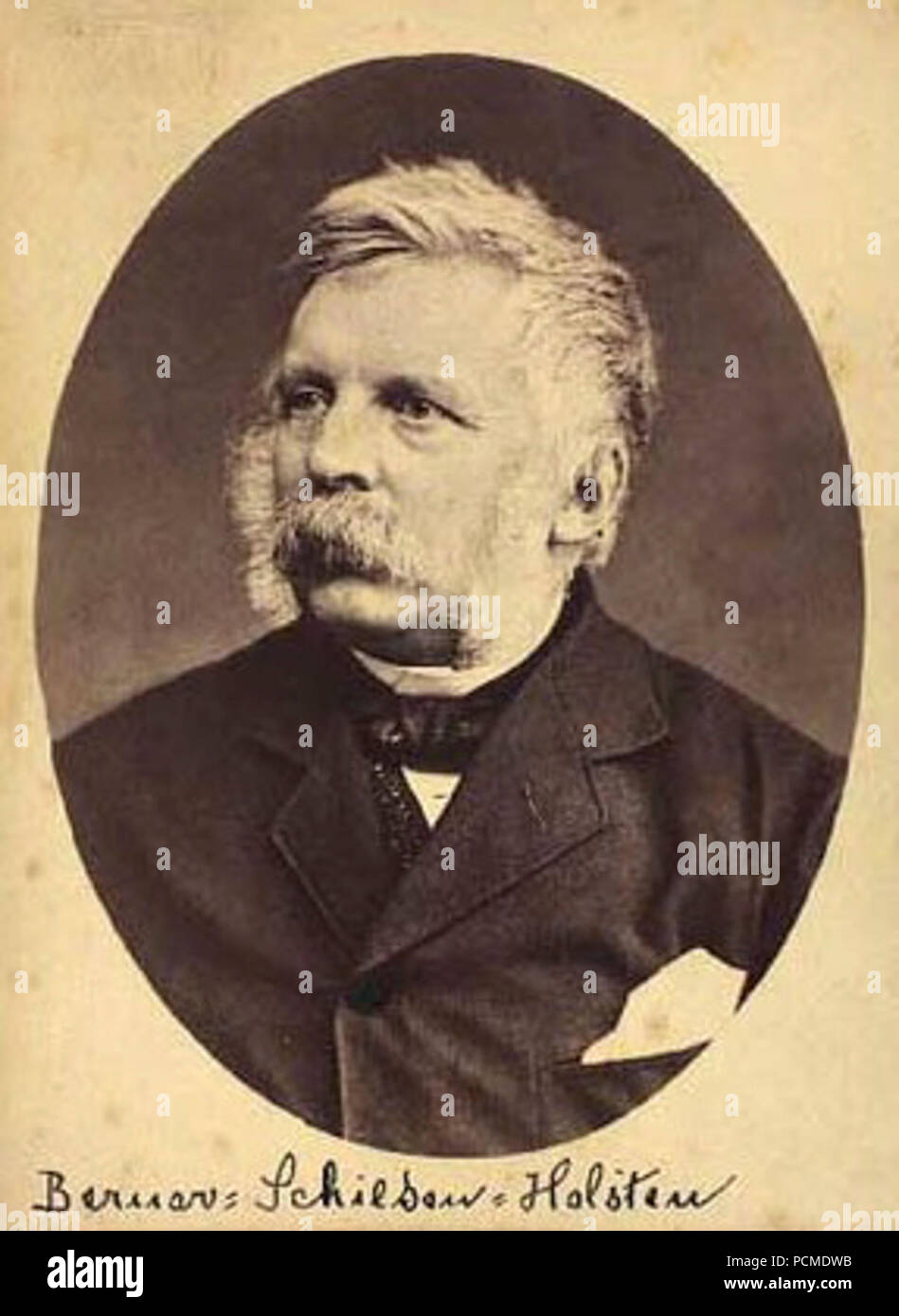 Alexander Berner-Schilden-Holsten by W. Hölbeling Stock Photo - Alamy