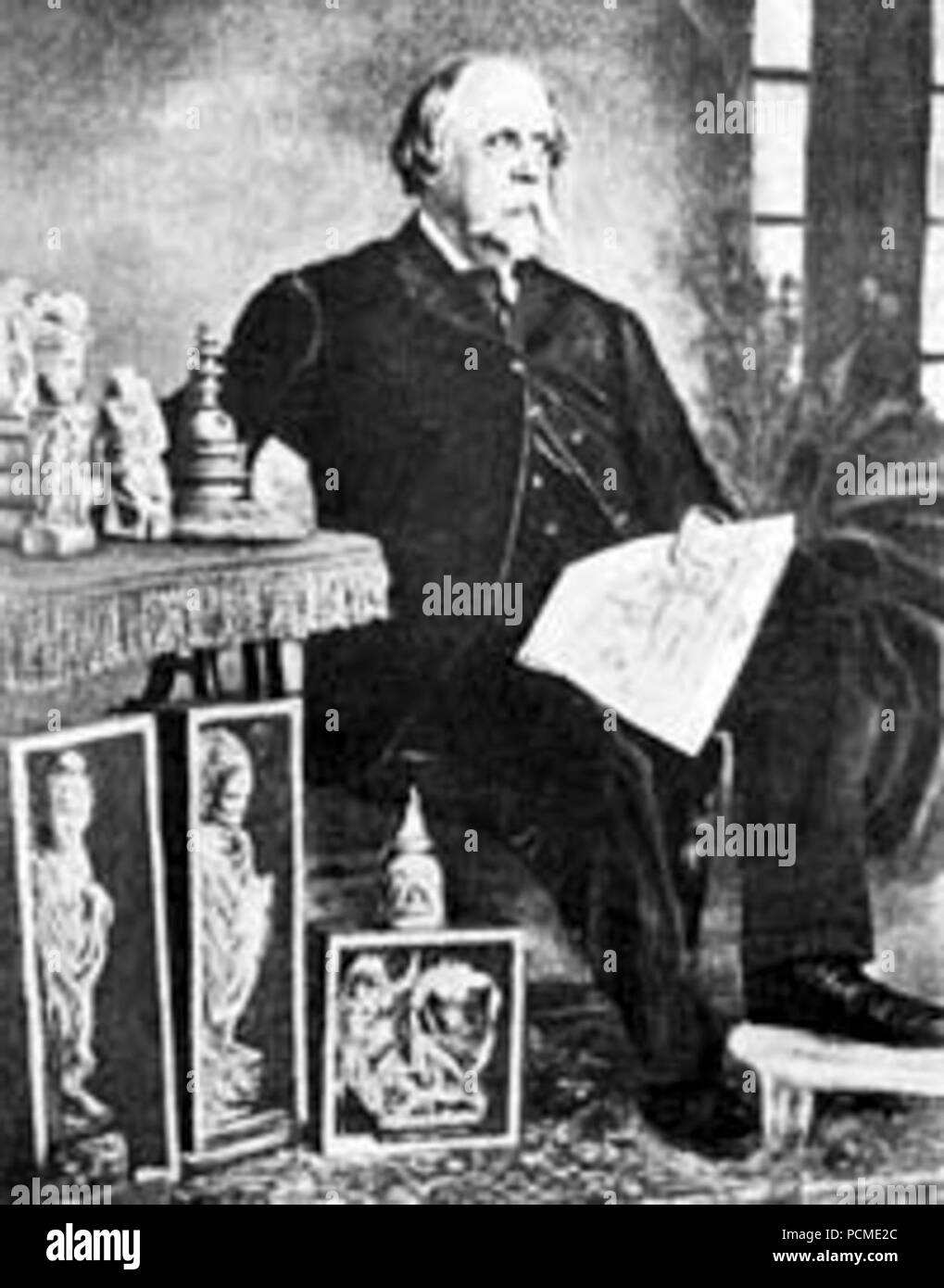 Alexander Cunningham of the ASI 02 Stock Photo - Alamy