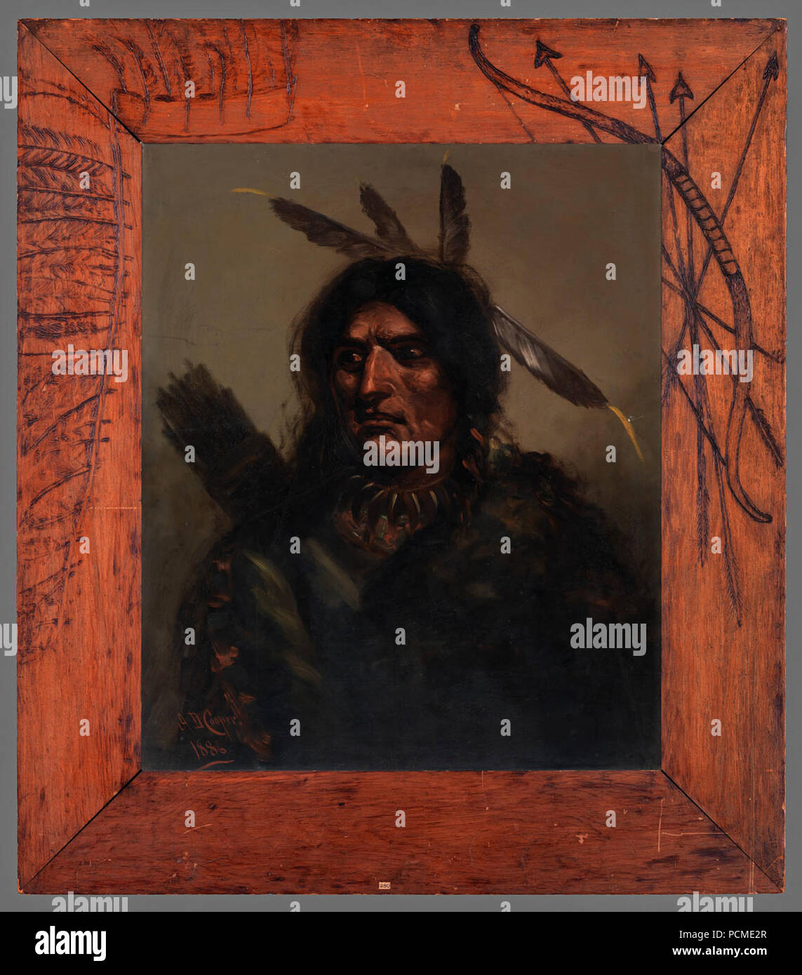 Alexander Davis Cooper - Indian Man with Quiver Stock Photo - Alamy