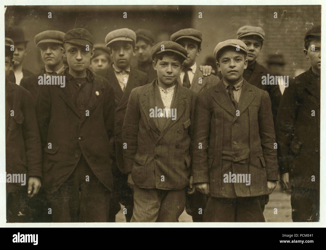Alexander Durand, 35 Tucker Street, next boy in middle of picture ...