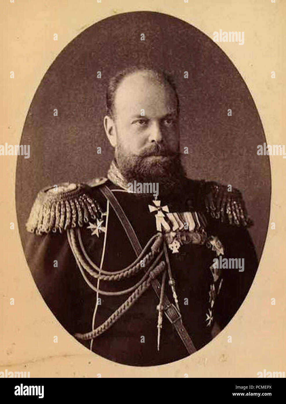 Alexander III 1885 by Sergei Lvovich Levitsky and Rafail Levitsky Stock ...