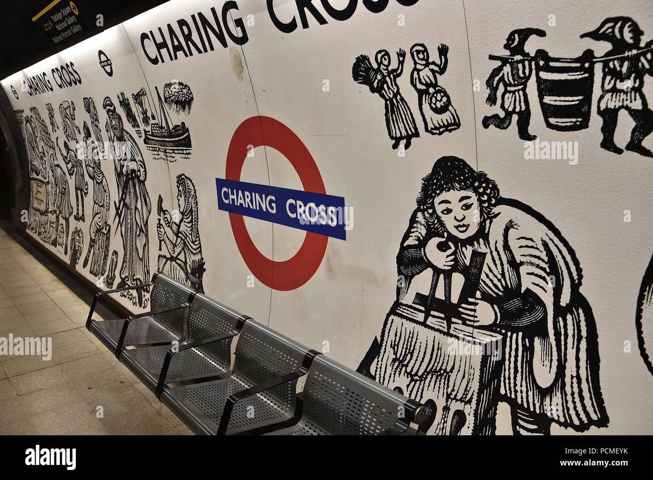 The London Underground Subway Transportation System, London, UK Stock ...