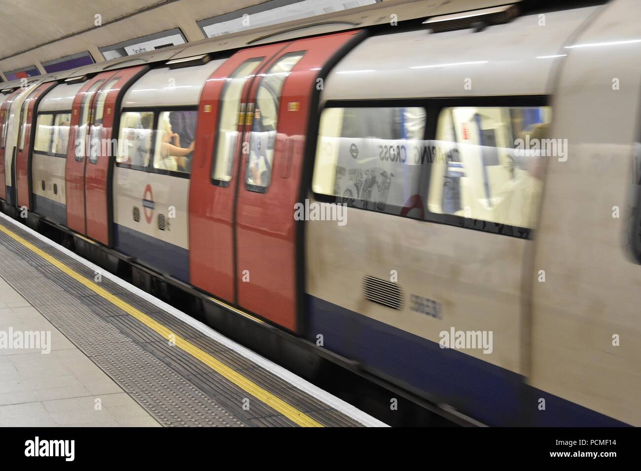The London Underground Subway Transportation System, London, UK Stock ...