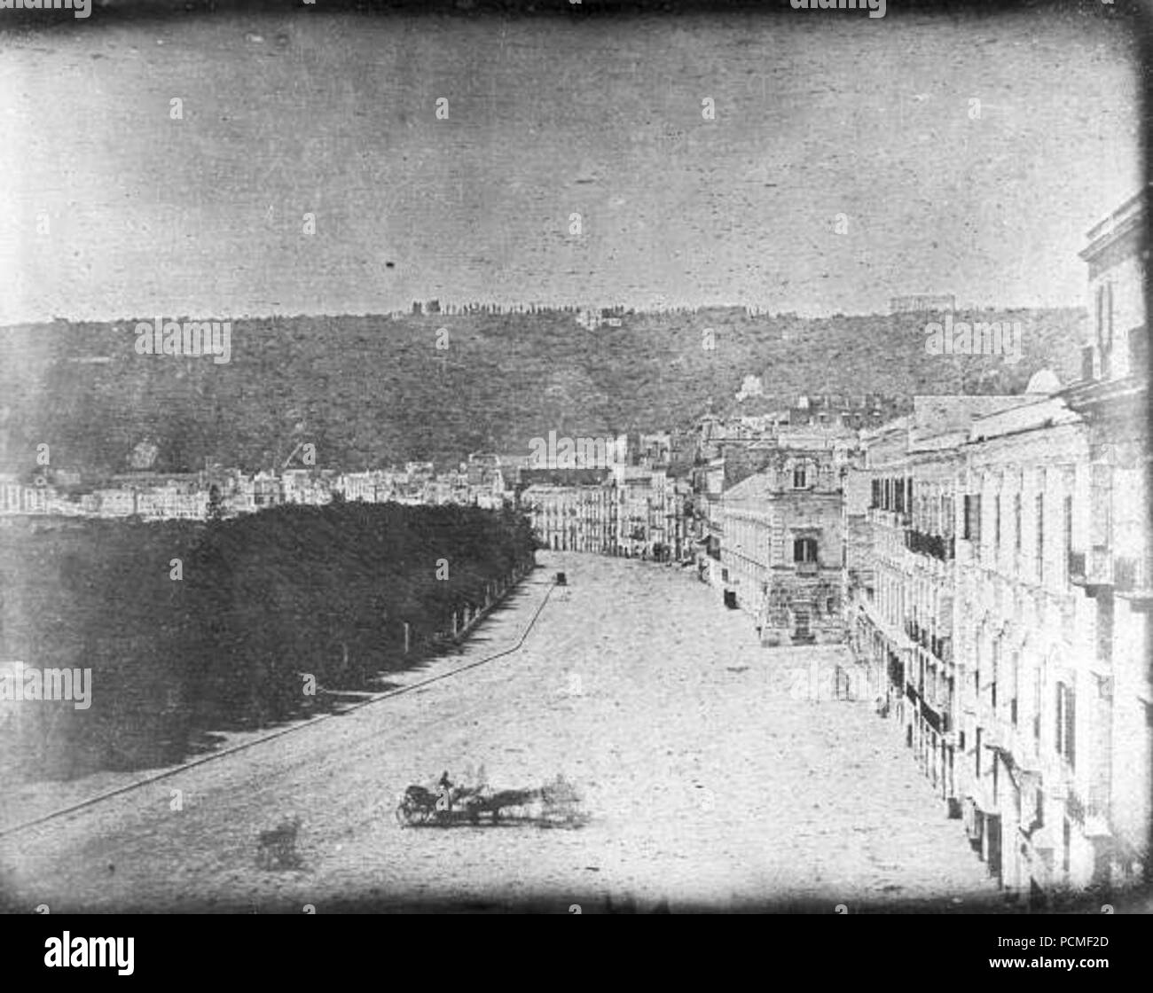 Napoli riviera di chiaia Black and White Stock Photos & Images - Alamy