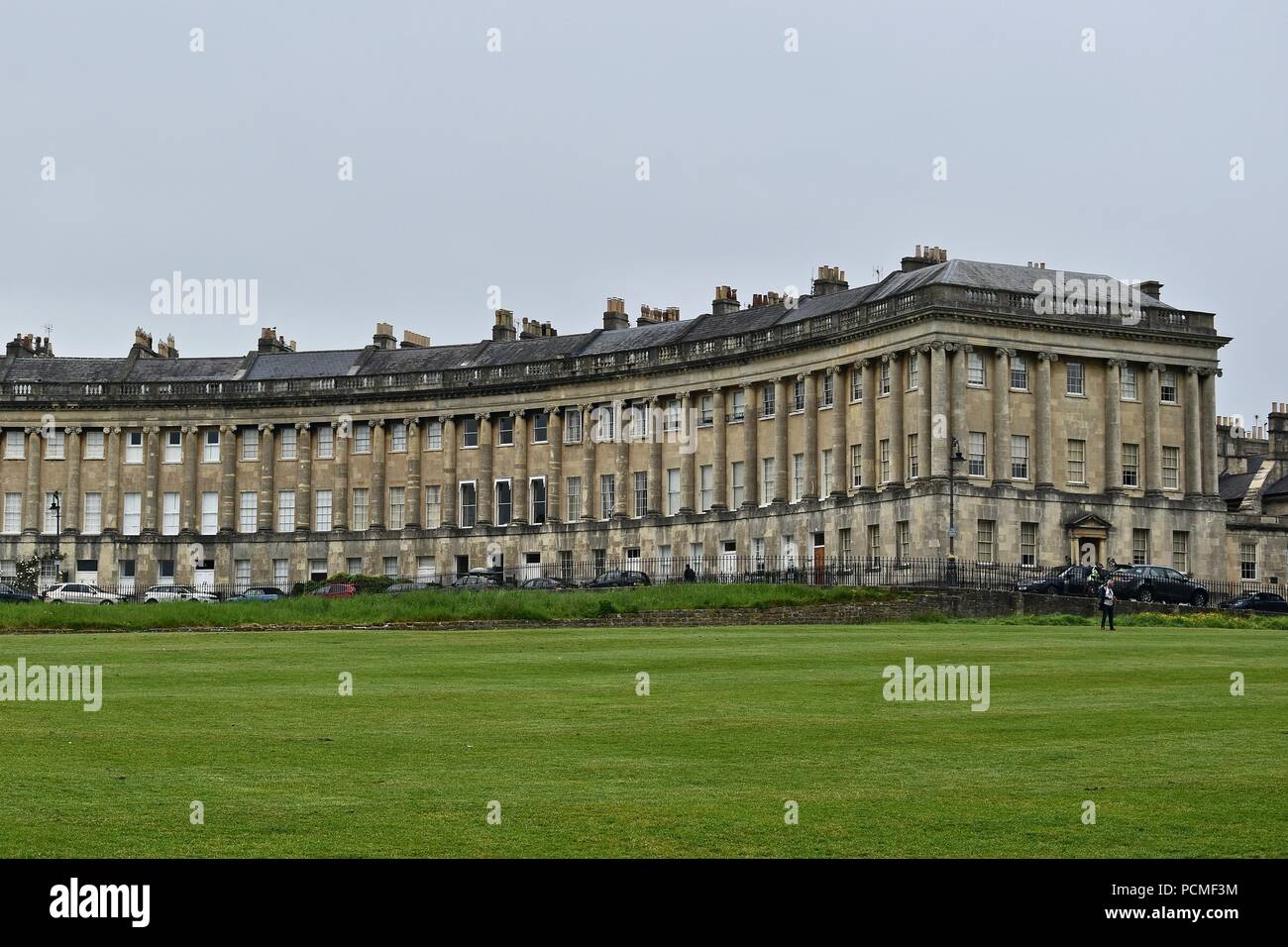 A view of Bath, Somerset, United Kingdom. Featuring the Roman Baths ...