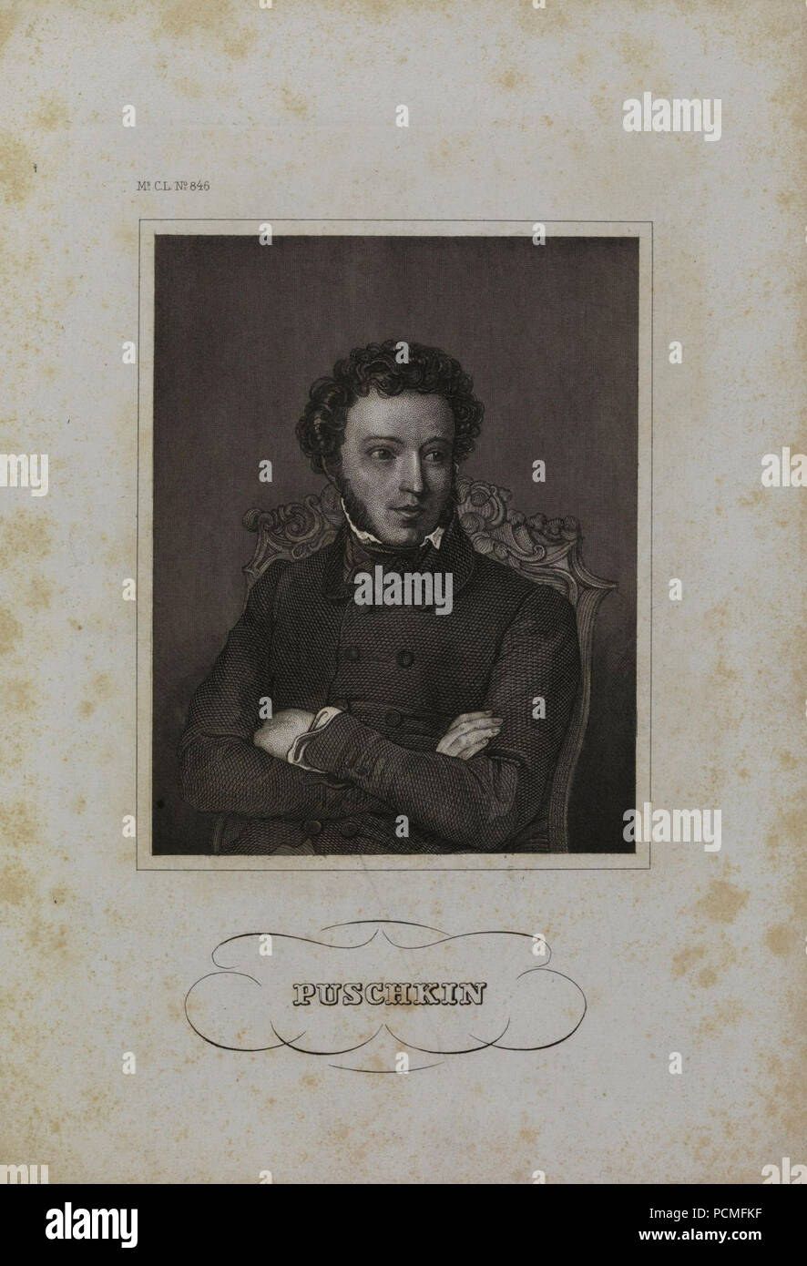 Alexander puschkin hi-res stock photography and images - Alamy