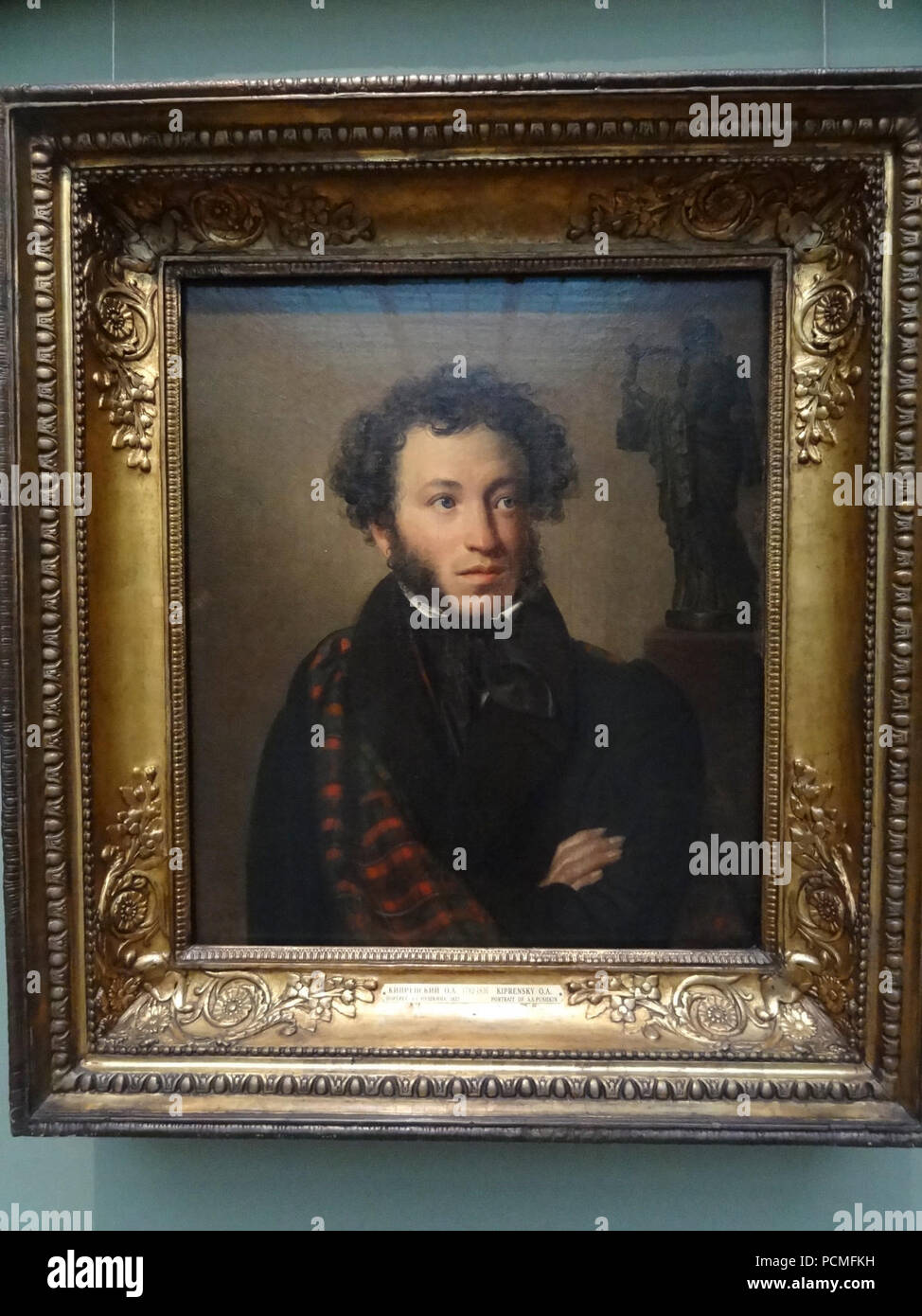 Alexander Pushkin (Orest Kiprensky, 1827 Stock Photo - Alamy