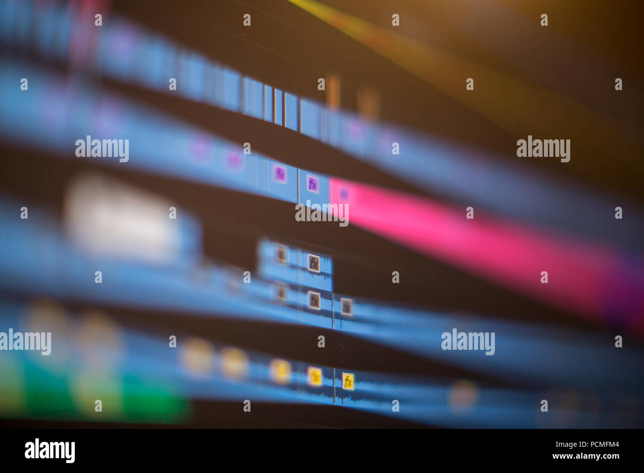 Film edit studio hi-res stock photography and images - Alamy