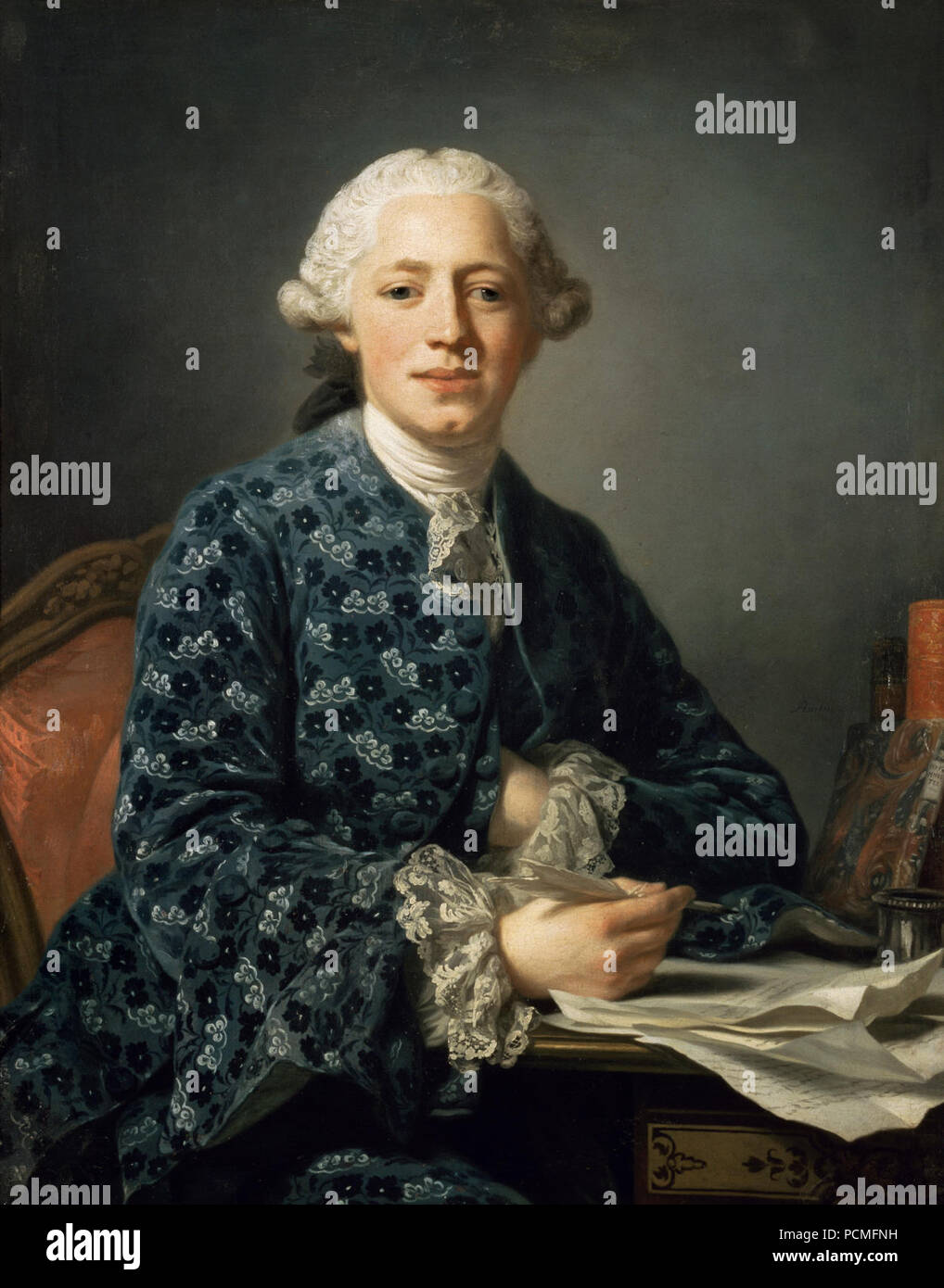 Alexander Roslin (1718–1793)- Baron Thure Leonard Klinkowström ...