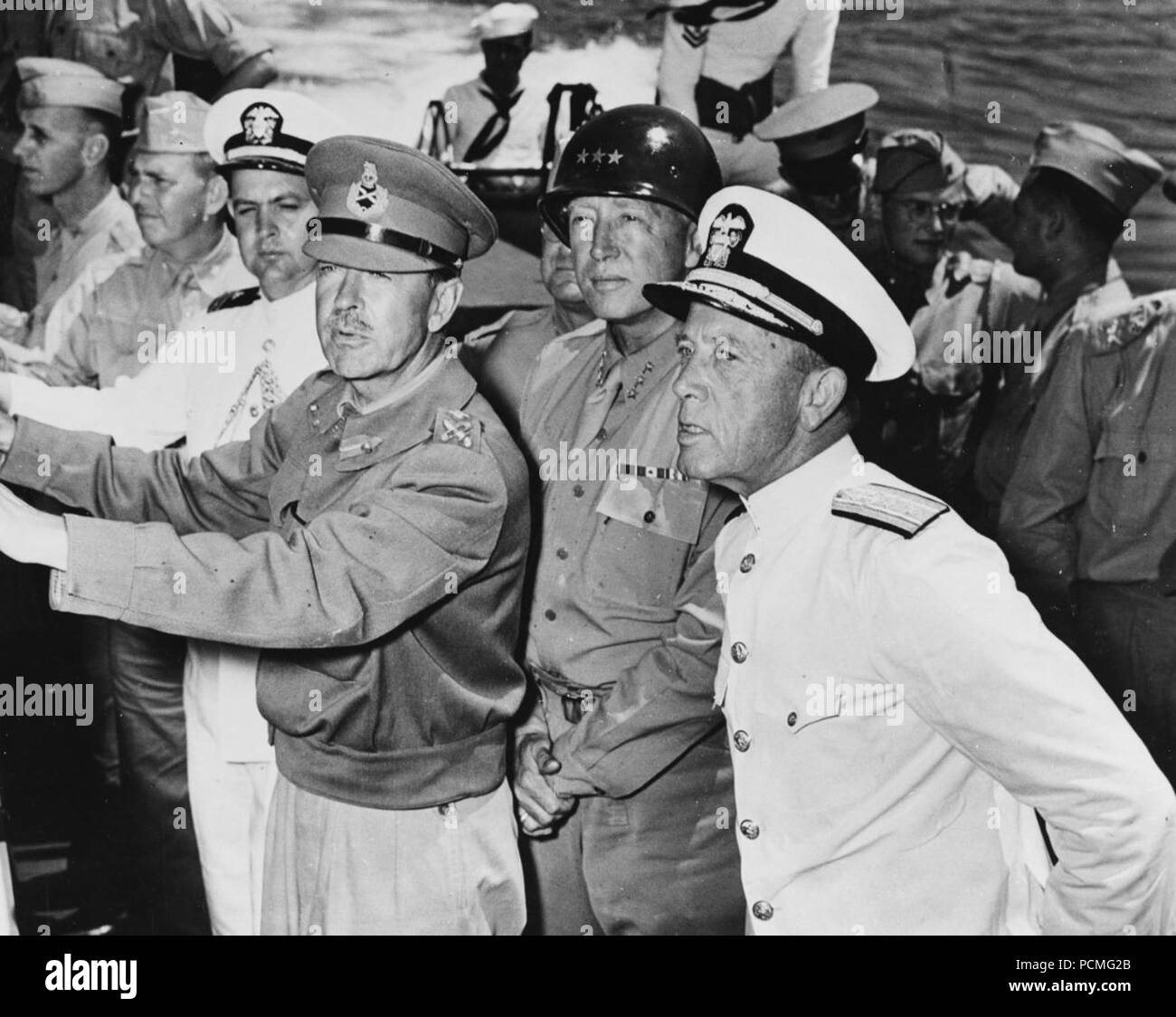 Alexander, Patton, and Kirk at Mers el Kébir Stock Photo - Alamy