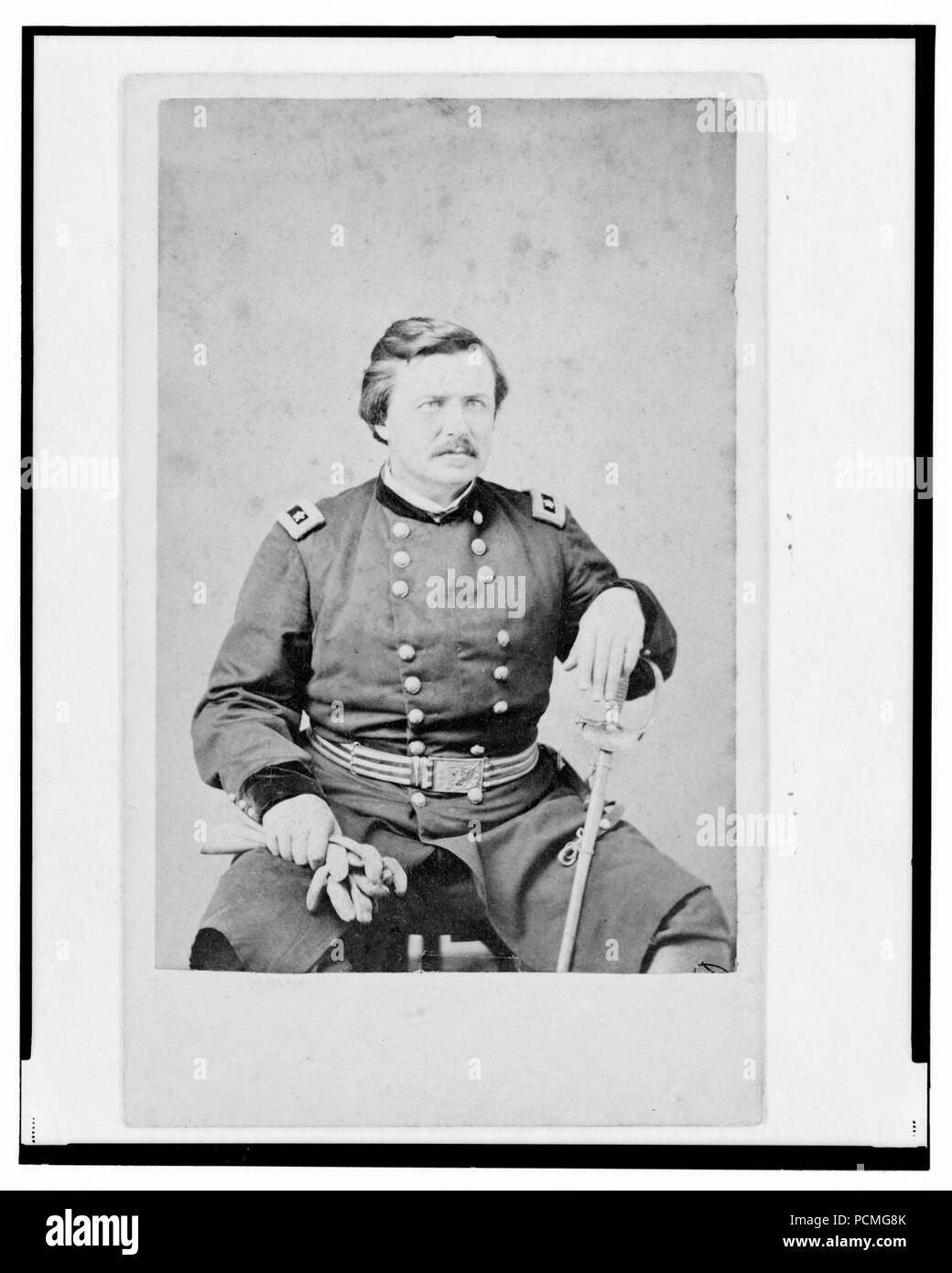 Alexander McDowell McCook, Union general, three-quarter length portrait ...