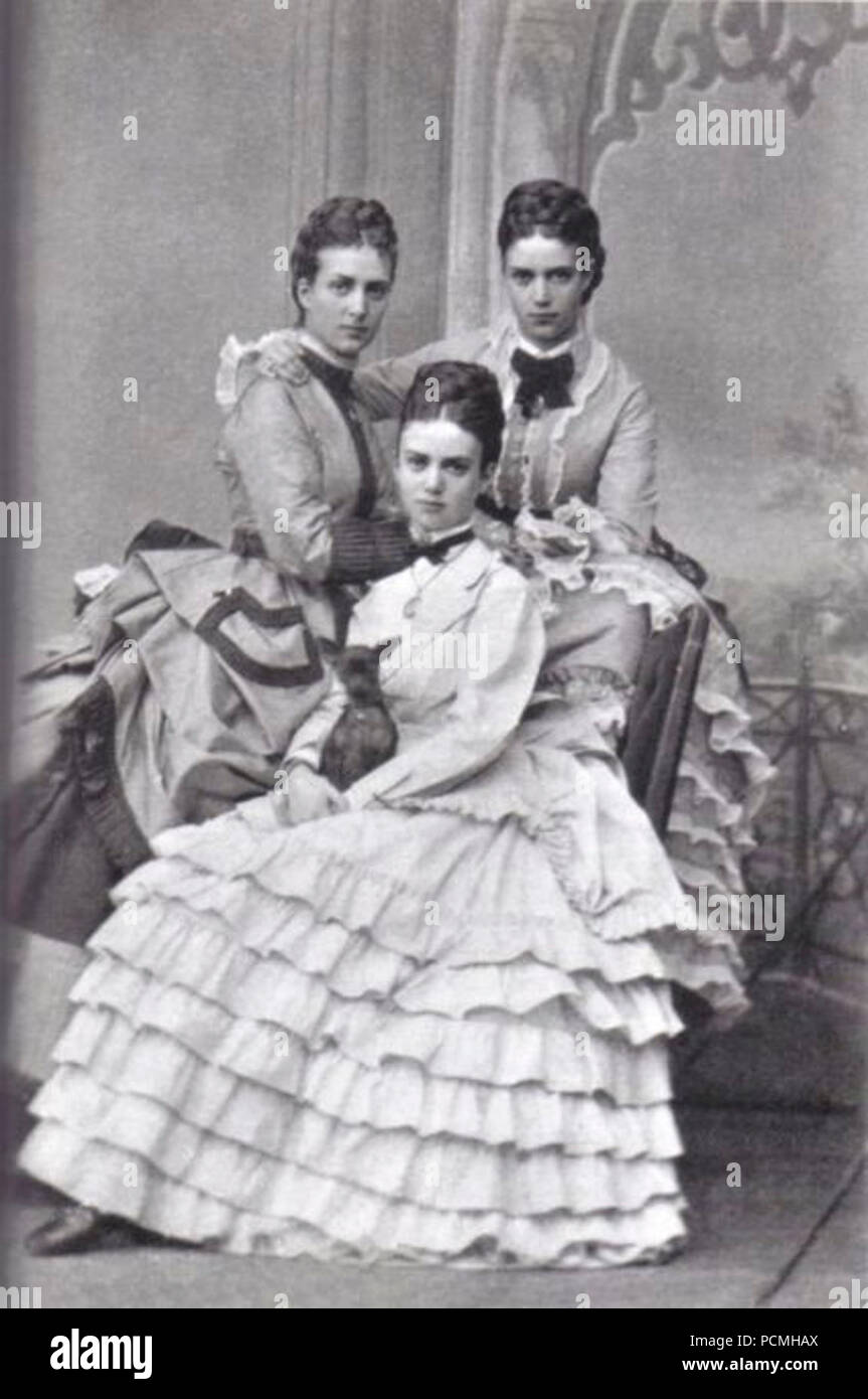 Alexandra of Denmark and her sisters Stock Photo - Alamy