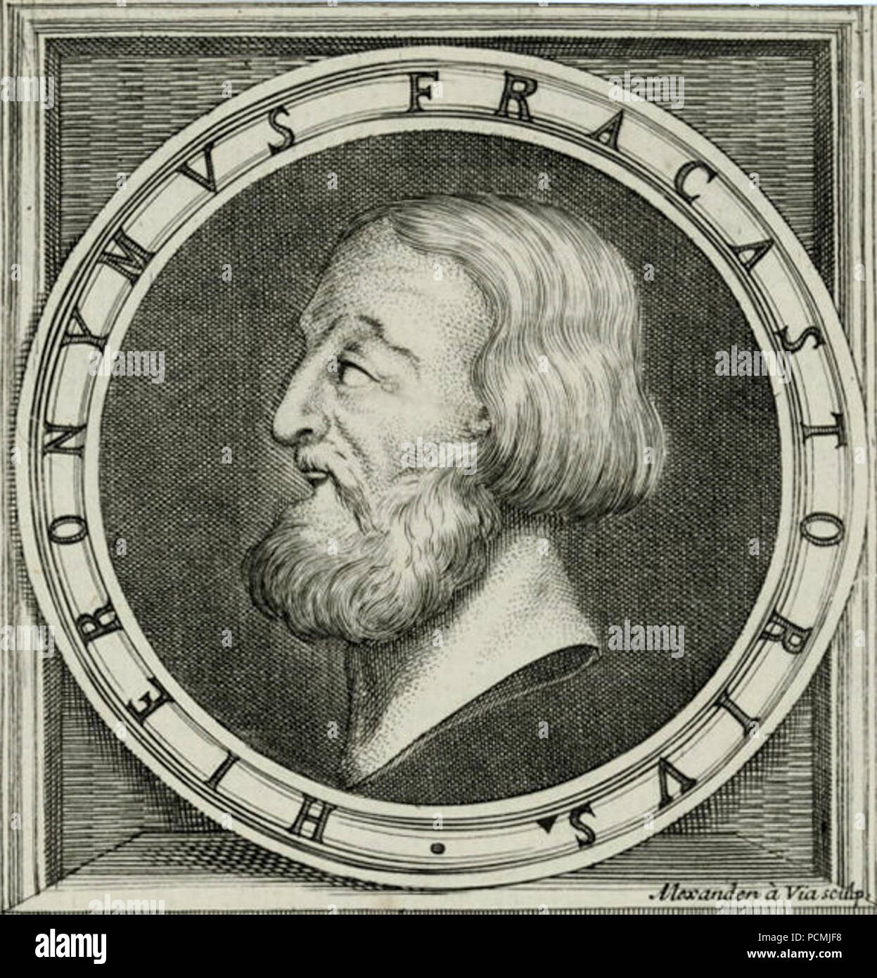 Alexandro dalla Via - Hieronymus Fracastorius (detail Stock Photo - Alamy
