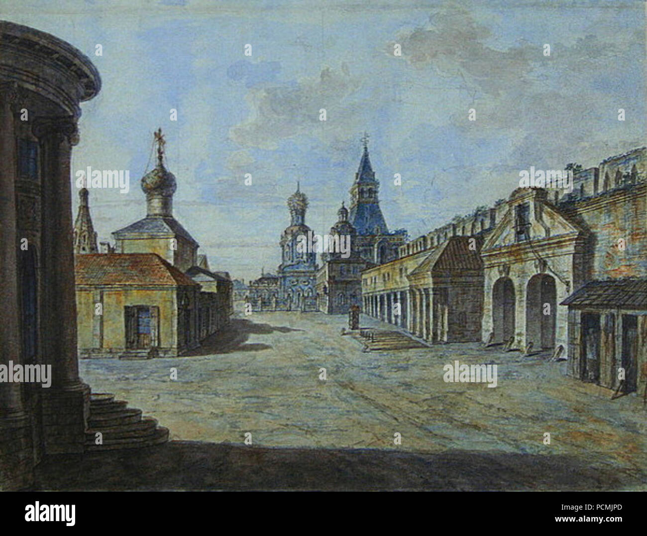 Alexeev Novaya plocshad (cropped Stock Photo - Alamy