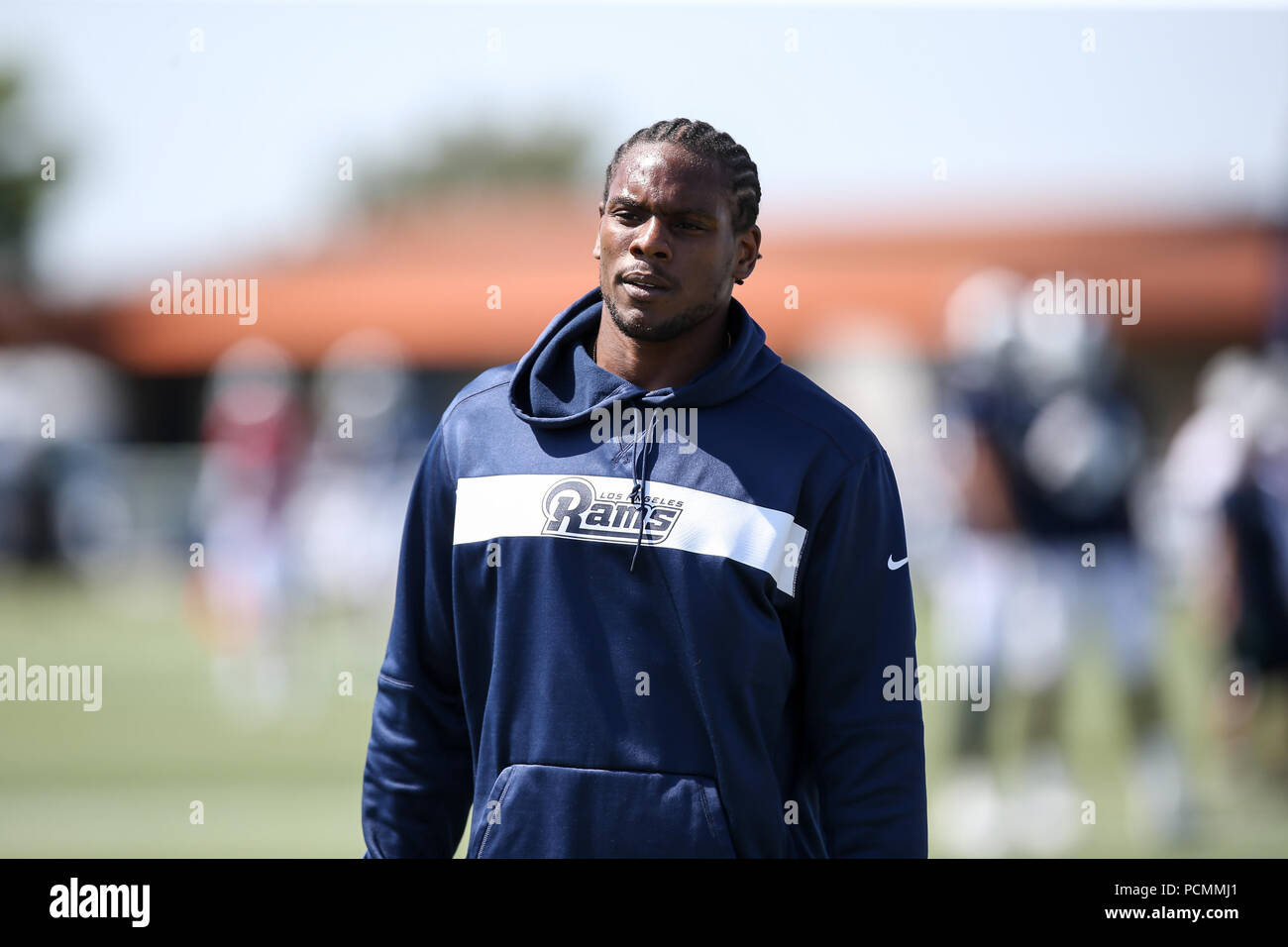 August 01, 2018 Irvine, CA.Los Angeles Rams defensive tackle Dominique ...