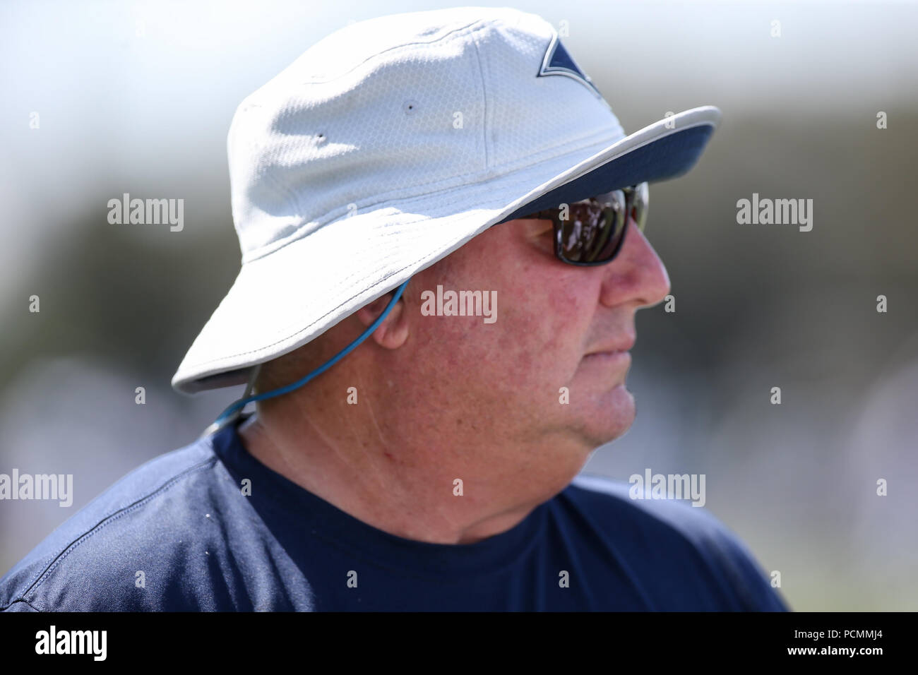 August 01, 2018 Irvine, CA.Los Angeles Rams coach Bill Johnson at Los ...