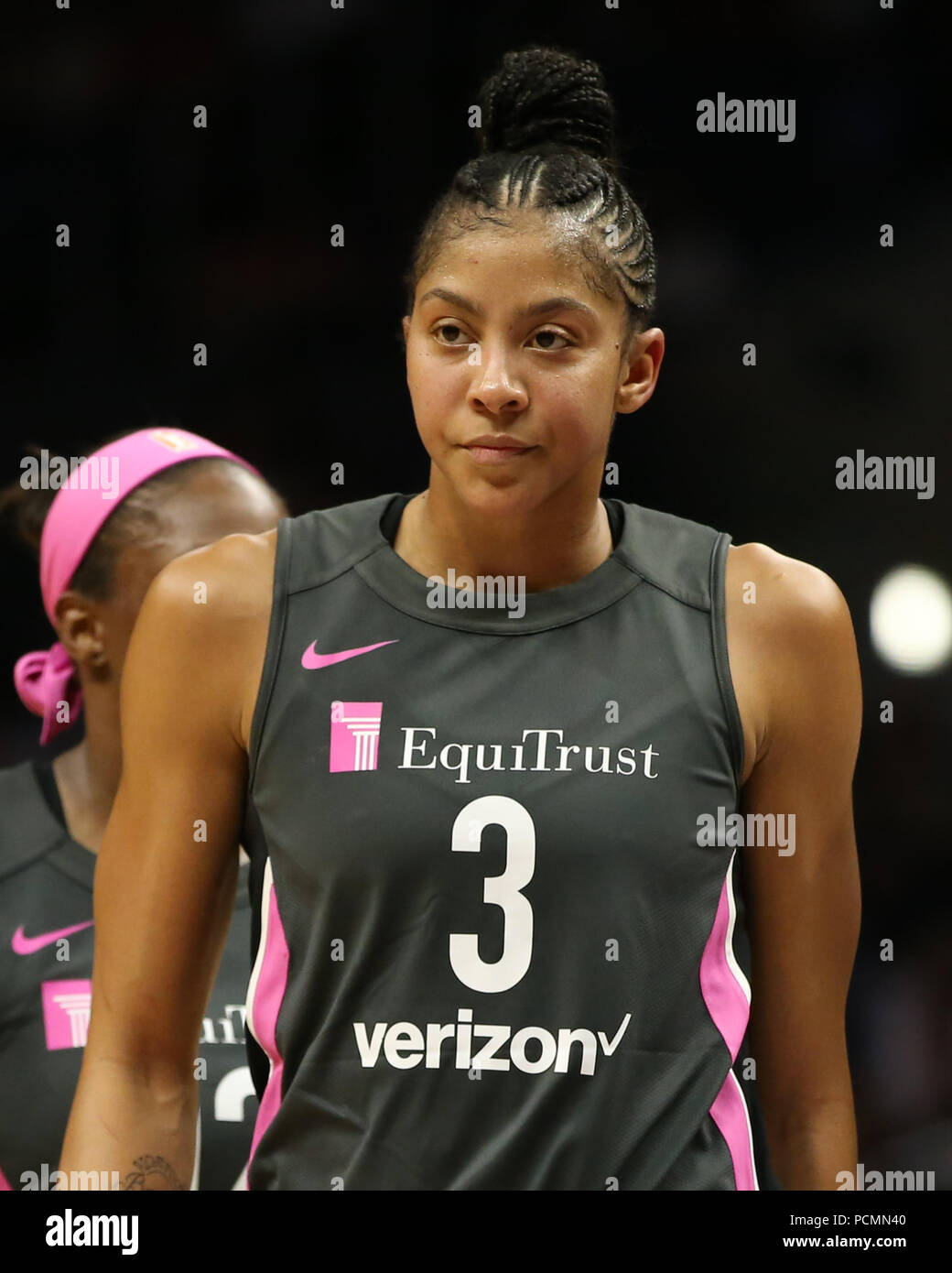 Los Angeles Sparks forward Candace Parker #3 during the Minnesota Lynx ...