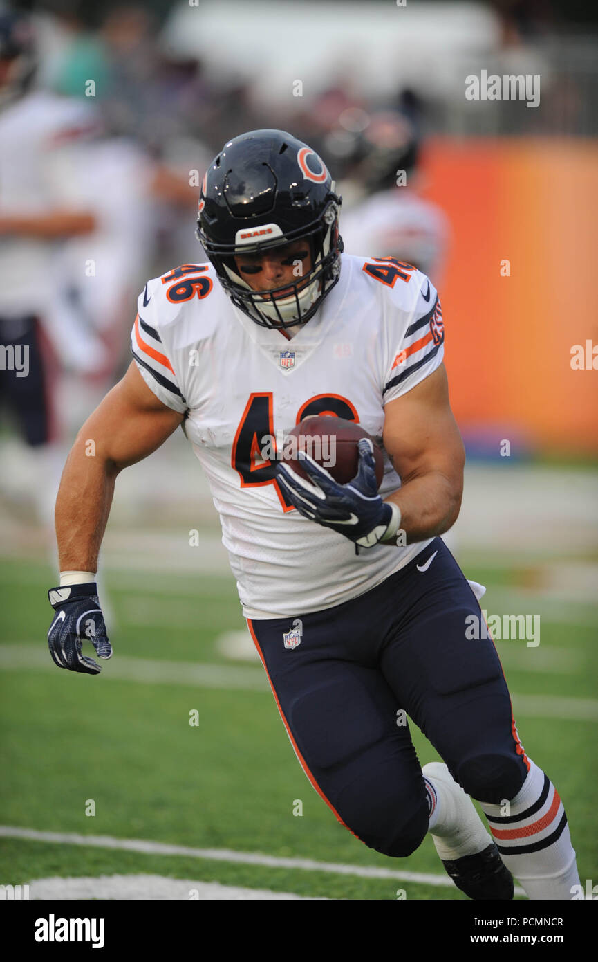 August 2nd, 2018: Bears #46 Michael Burton during the Chicago Bears vs ...