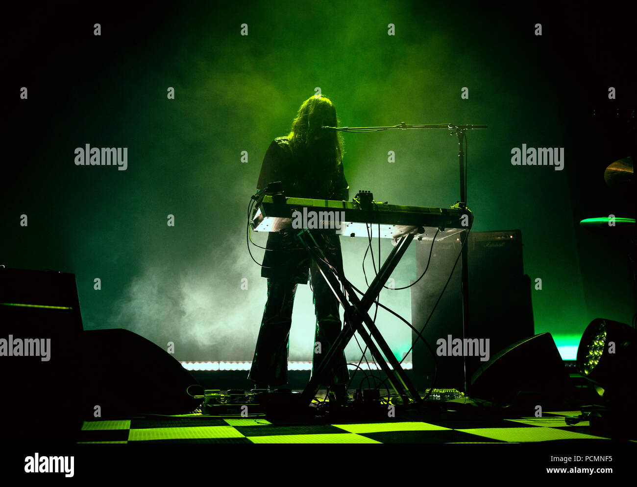 Austin, Texas, USA. 31st July, 2018. Vocalist and keyboardist Victoria ...