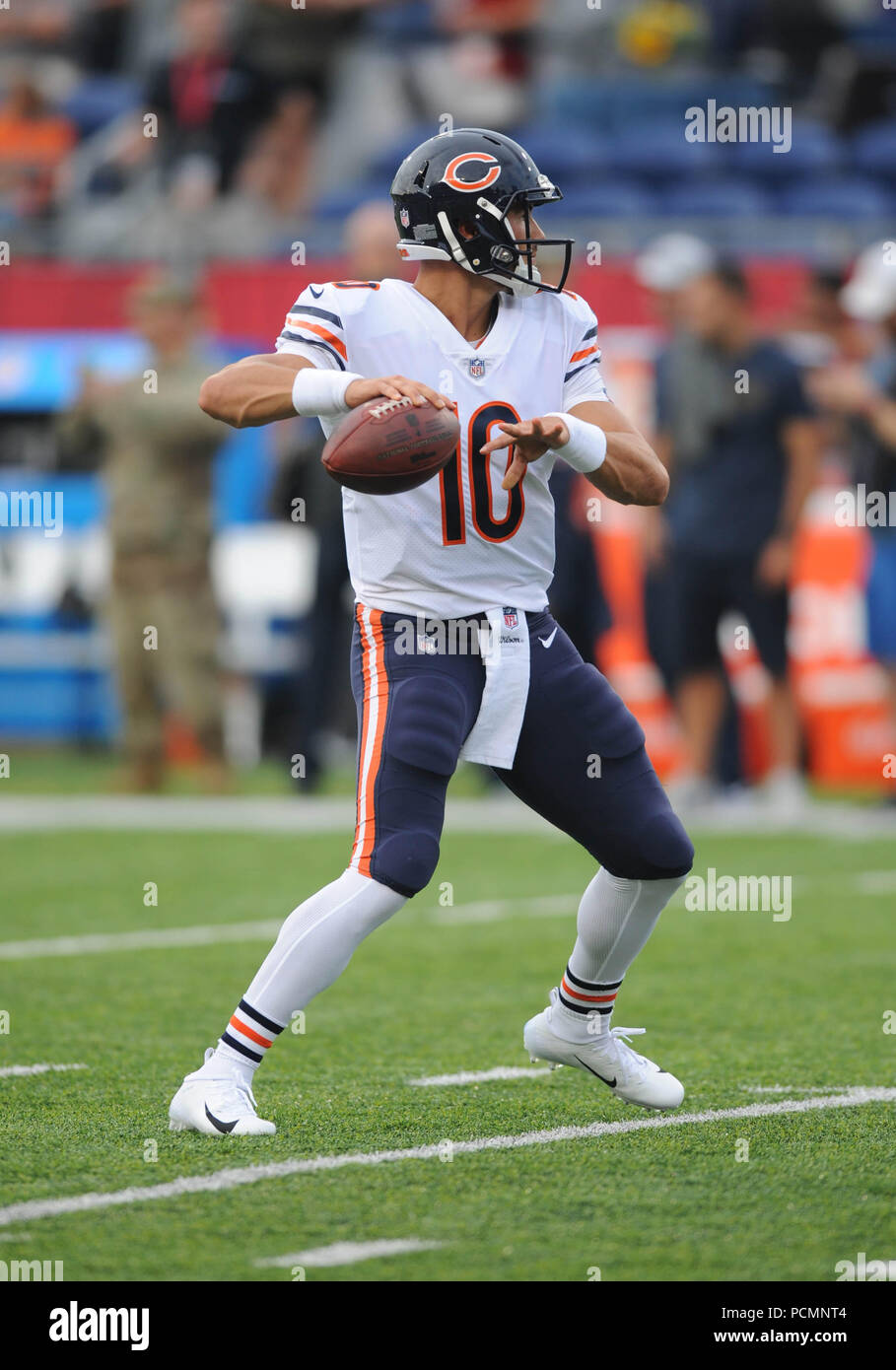 August 2nd, 2018: Bears #10 Mitchell Trubisky during the Chicago Bears ...