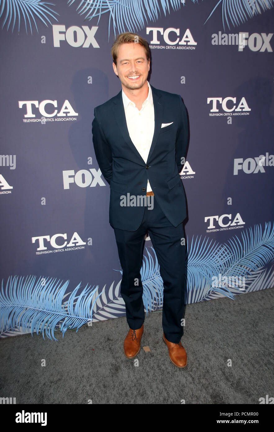 West Hollywood, USA. 2nd Aug, 2018. Christoph Sanders, at the FOX ...
