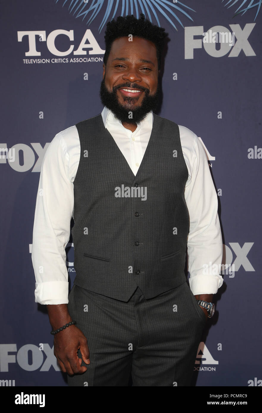 West Hollywood, USA. 2nd Aug, 2018. Malcolm Jamal Warner, at the FOX ...