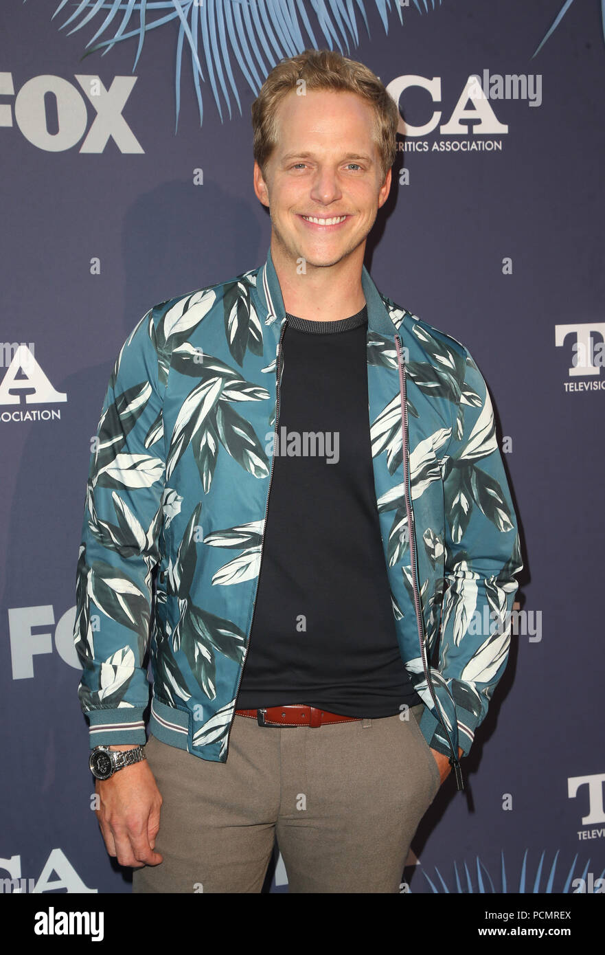 West Hollywood, USA. 2nd Aug, 2018. Chris Geere, at the FOX Summer TCA ...