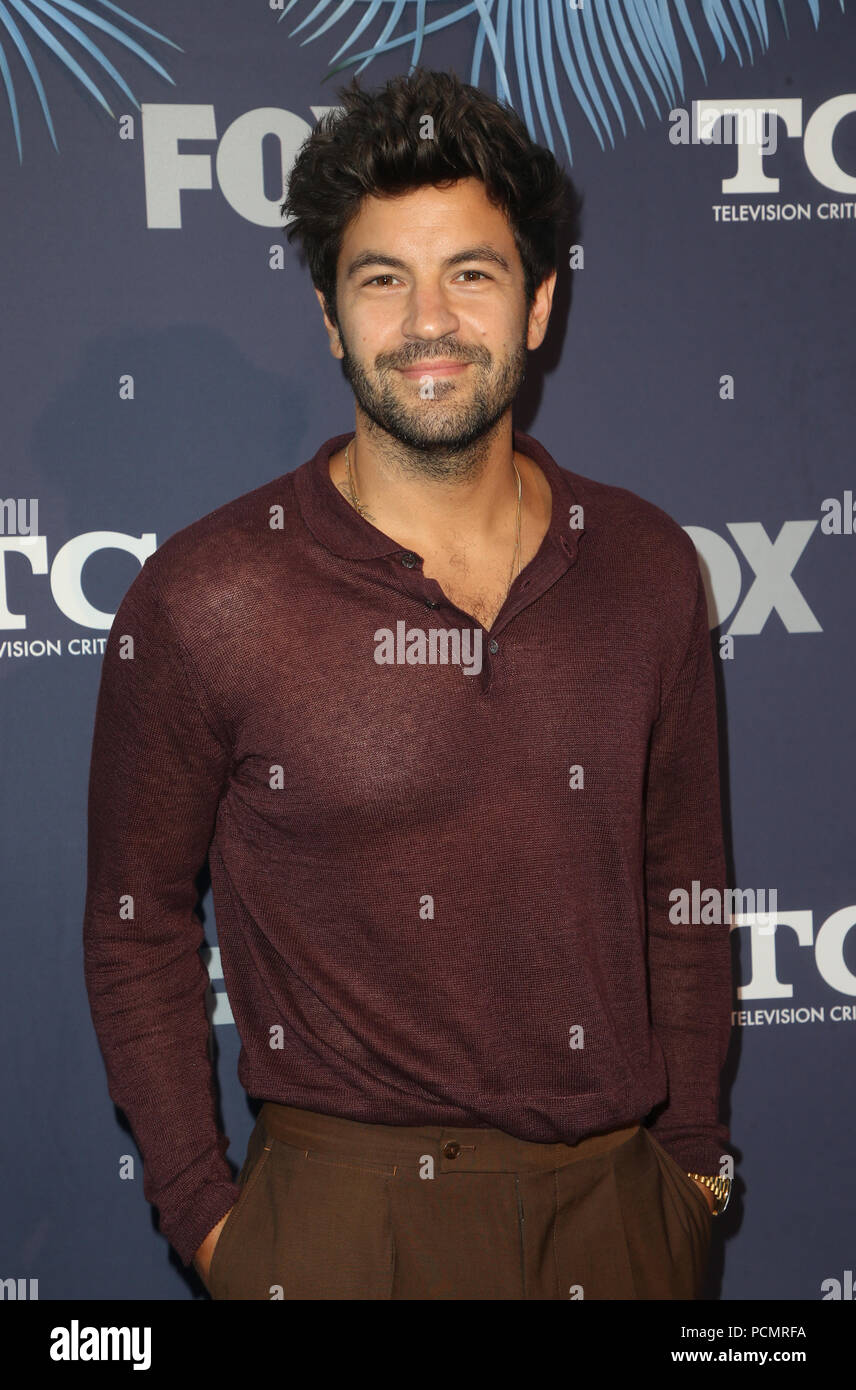 West Hollywood, USA. 2nd Aug, 2018. Jordan Masterson, at the FOX Summer ...